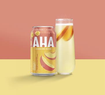 AHA® Sparkling Water Honey-Dipped Peach | Stop and Shop