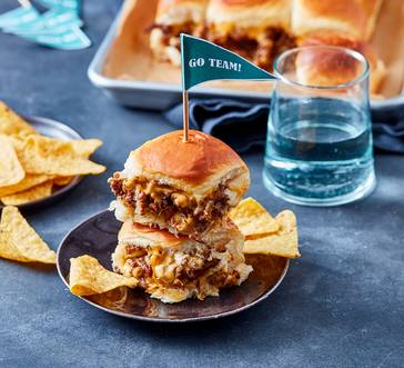 Pull-Apart Cheesesteak Sliders | Stop and Shop