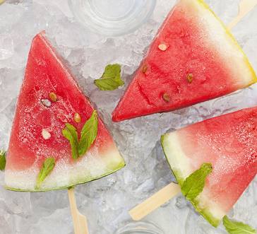 Watermelon Ice Pops with Mint | Giant Food