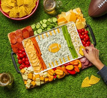 Game Day Snacking Dip Board | Stop and Shop