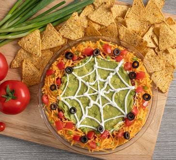 Spooky Layered Spider Dip | Food Lion