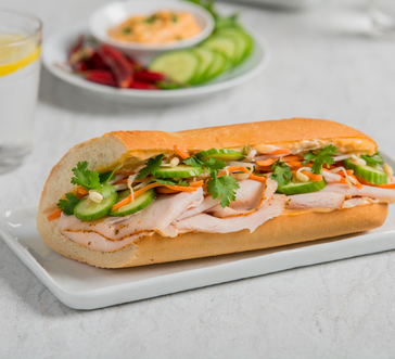 Turkey Bahn Mi with Quick Pickled Vegetables | Stop and Shop