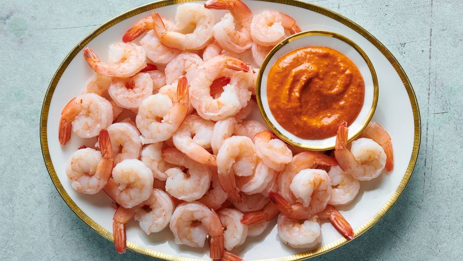 Shrimp with Easy Romesco Sauce | Stop and Shop