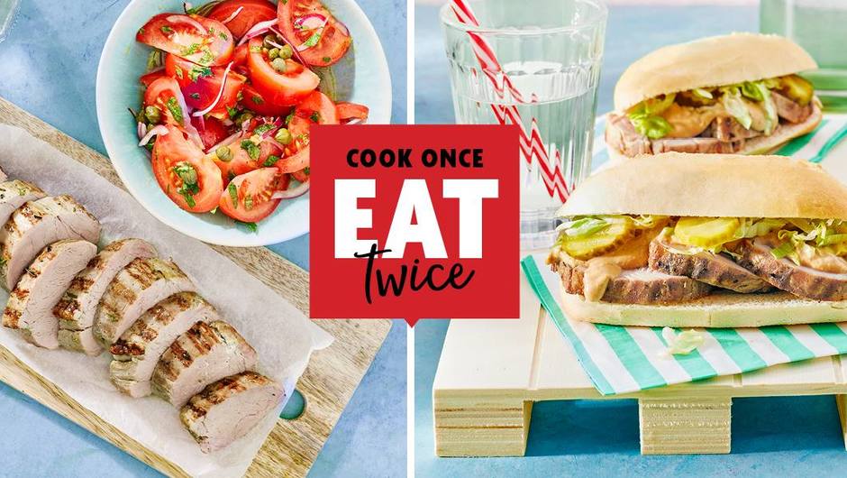 Cook Once, Eat Twice: Pork Tenderloin | Giant Food