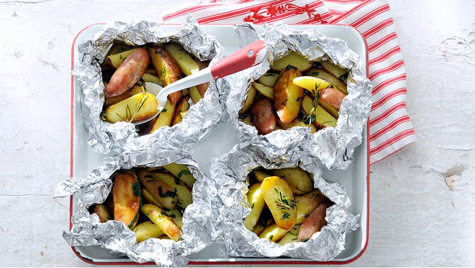 Grilled Potato Packets with Herb Butter | Giant Food Store