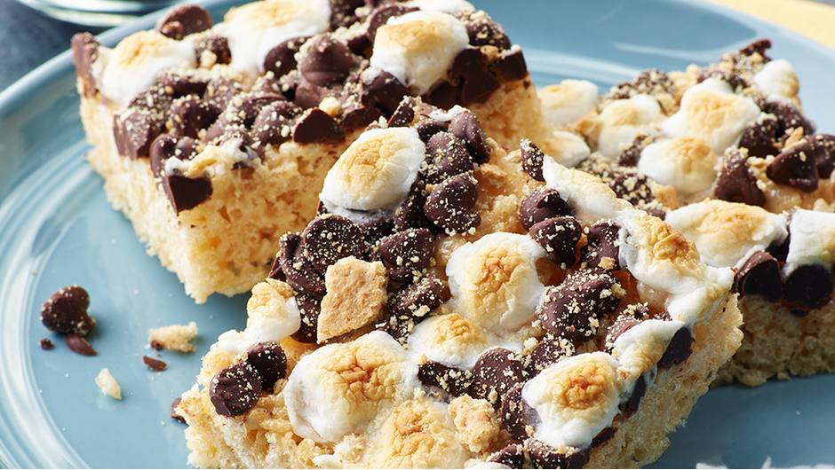 Toasted Smores Rice Crispy Treats | Giant Food