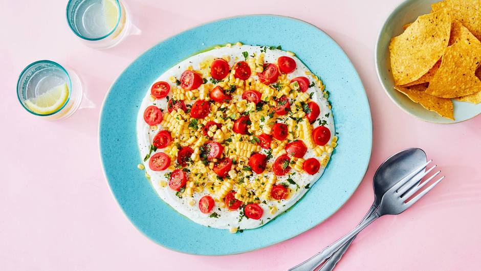 Whipped Cottage Cheese with Corn and Tomatoes | Stop and Shop