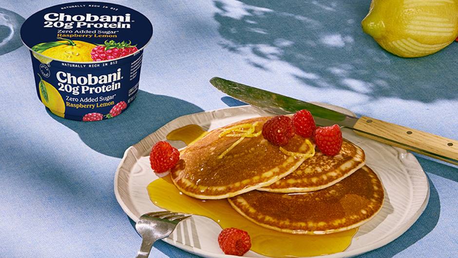 Raspberry Lemon High Protein Pancakes | Stop and Shop