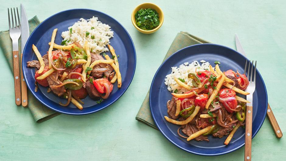 Peruvian Stir-Fried Beef with French Fries | Giant Food