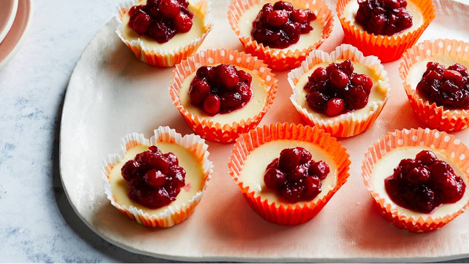 Mini Cranberry Cheesecakes | Stop and Shop