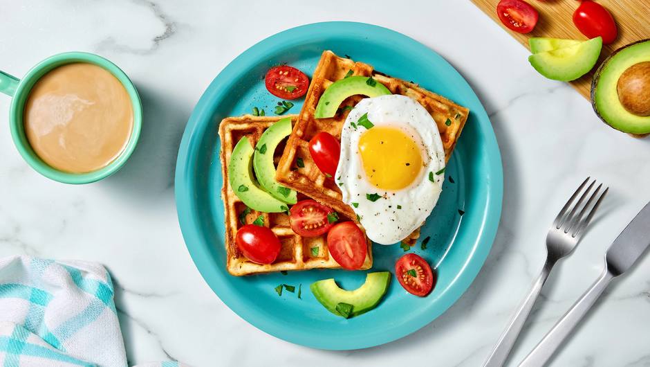 Savory Cottage Cheese Waffles | Stop and Shop