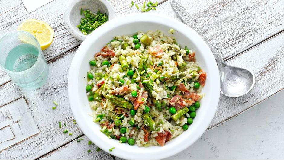 Slow Cooker Spring Green Risotto | Stop and Shop