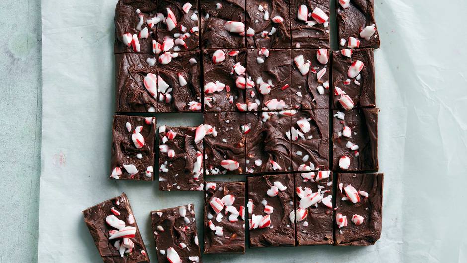 Three-Ingredient Peppermint Fudge | Martin's Foods