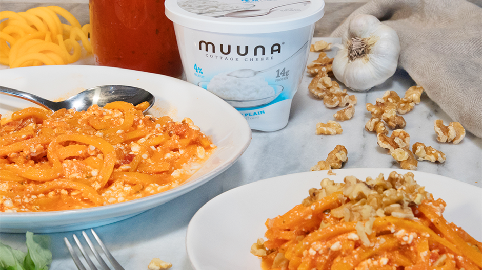 Muuna Butternut Squash Noodles with Protein-Packed Marinara | Giant Food