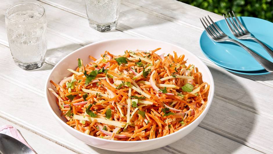 Carrot Slaw with Jalapeño Dressing | Giant Food