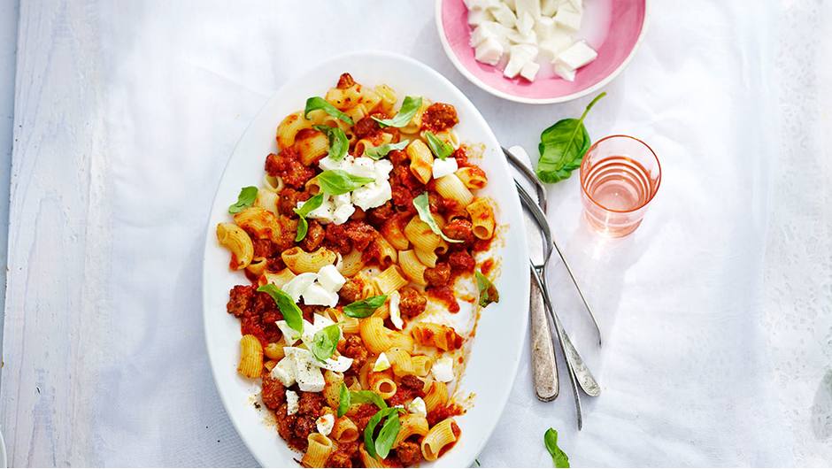 Macaroni with Mozzarella and Sausage | Giant Food