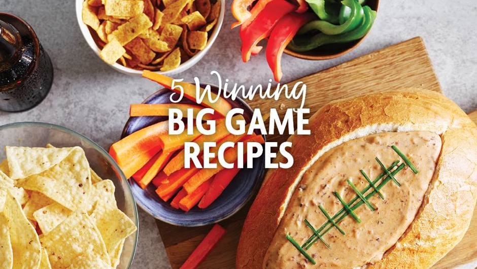5 Winning Big Game Recipes | Giant Food