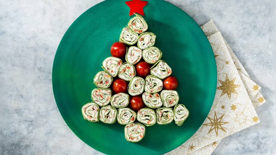 Cream Cheese Christmas Tree Pinwheels | Martin's Foods
