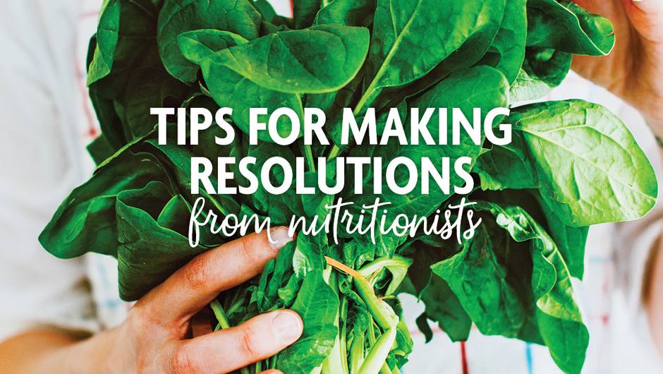 Tips for Making Resolutions from Nutritionists | Giant Food