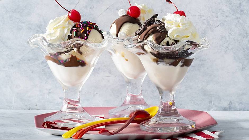 Ice Cream Sundaes with Two-Ingredient Hard Shell | Stop and Shop