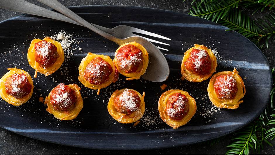 Mini Spaghetti and Meatball Cups | Giant Food Store