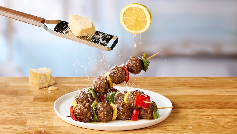 Quaker® Oats Meatball Kebabs | Martin's Foods