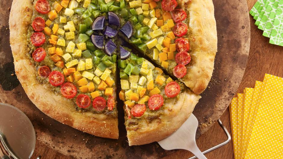 Rainbow Pizza | Hannaford
