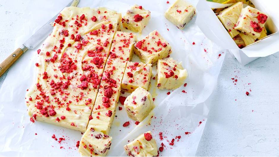 Raspberry–White Chocolate Fudge | Giant Food
