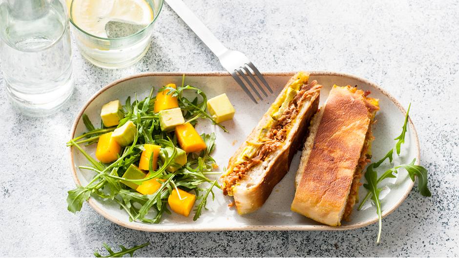 Pressed Cubano with Mango-Avocado Salad | Giant Food