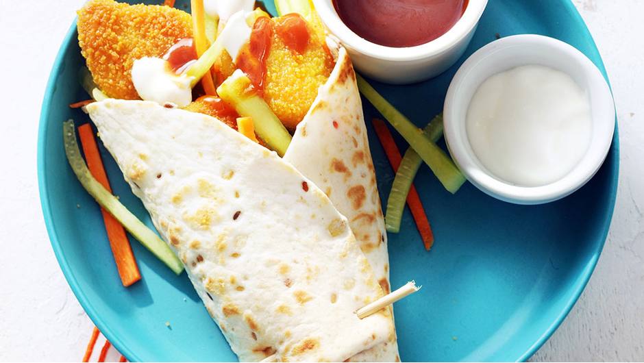 Barbecue-Ranch Chicken Nugget Wraps | Giant Food Store