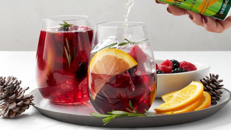 Mulled Berry Fizz | Stop and Shop