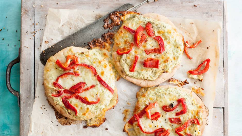 Pesto Pita Pizzas | Stop and Shop