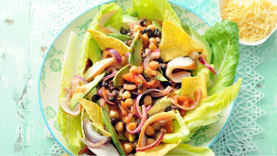 Summer Nacho Salad with Smoked Turkey | Stop and Shop