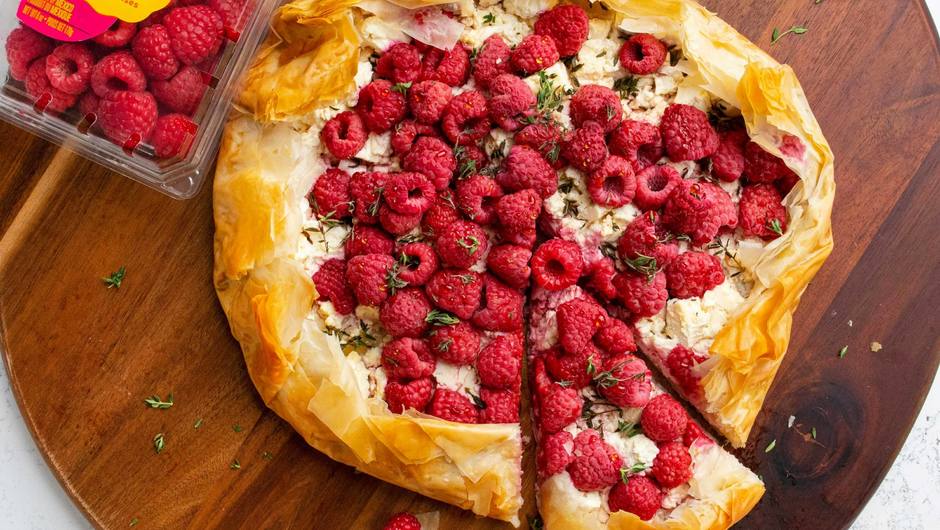Raspberry and Feta Phyllo Galette | Giant Food Store