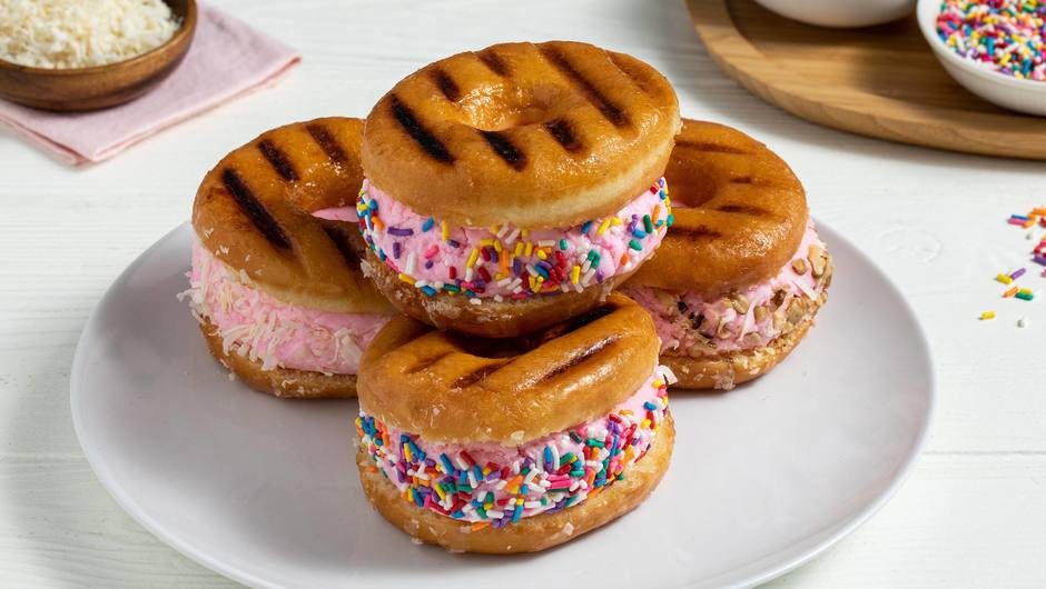 Grilled Doughnut Ice Cream Sandwiches | Food Lion