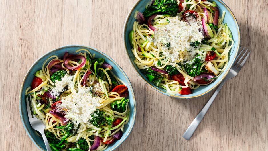 Roasted Vegetable Pasta with Garlic | Stop and Shop