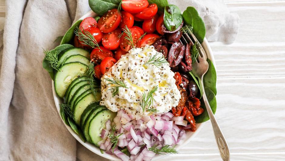 Roasted Veggie and Cottage Cheese Grain Bowl | Stop and Shop