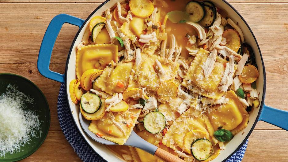 Rotisserie Chicken Ravioli Skillet | Giant Food