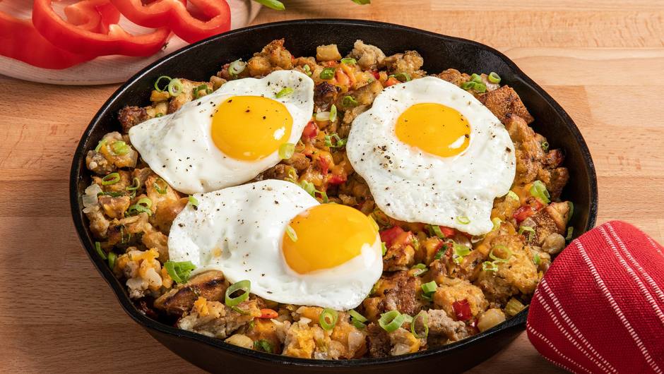 Leftover Stuffing Breakfast Hash | Food Lion