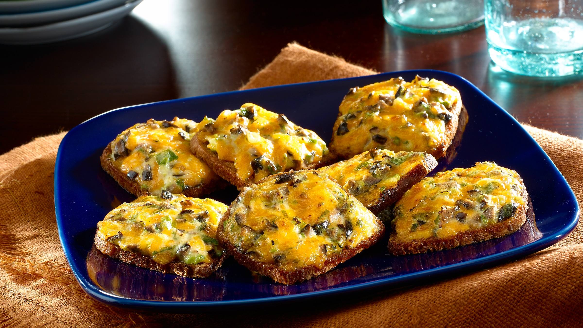 Red Flag Cheese Rye Bread Appetizers Operation In Touch