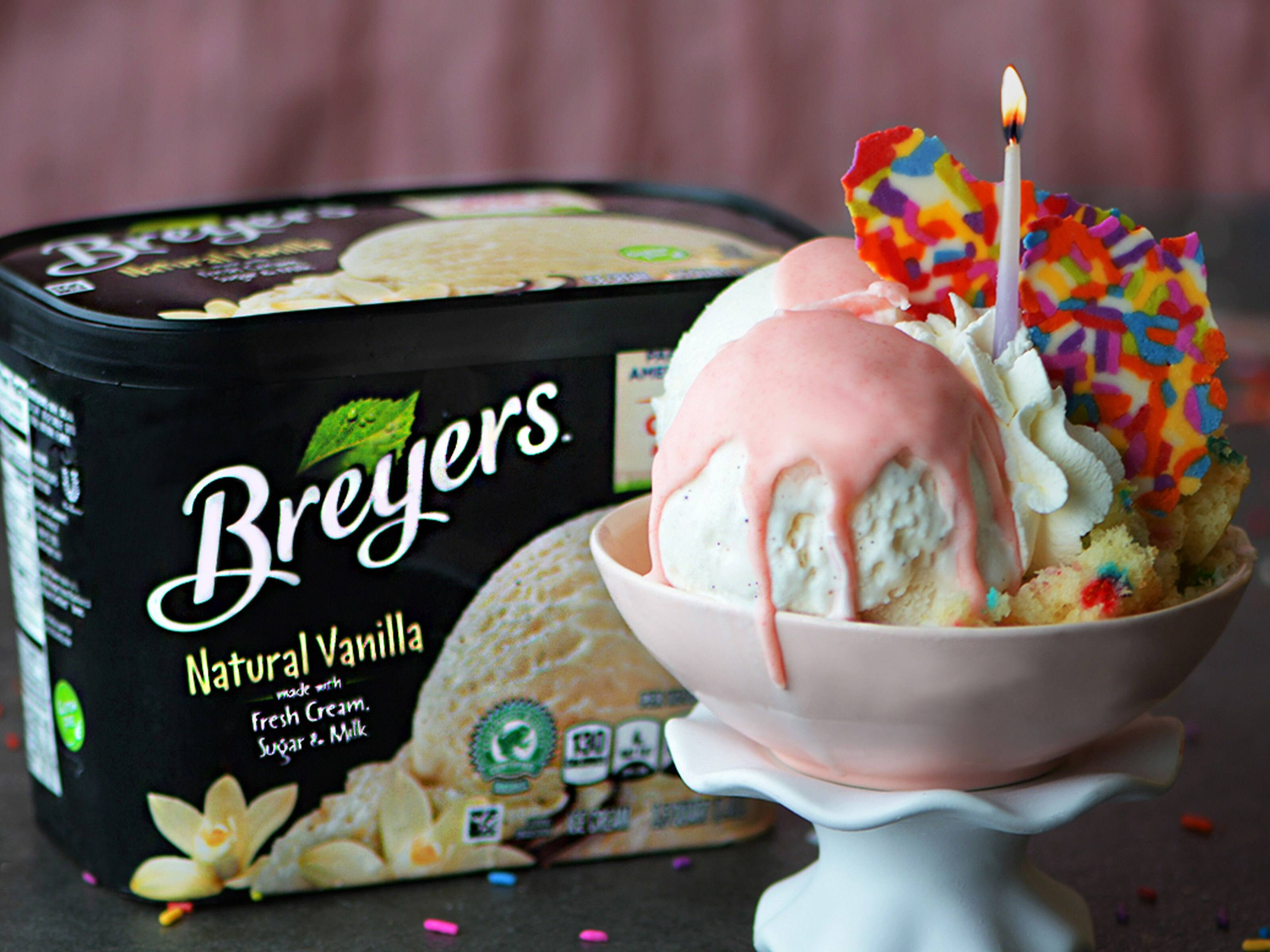 Birthday Cake Sundae Recipe