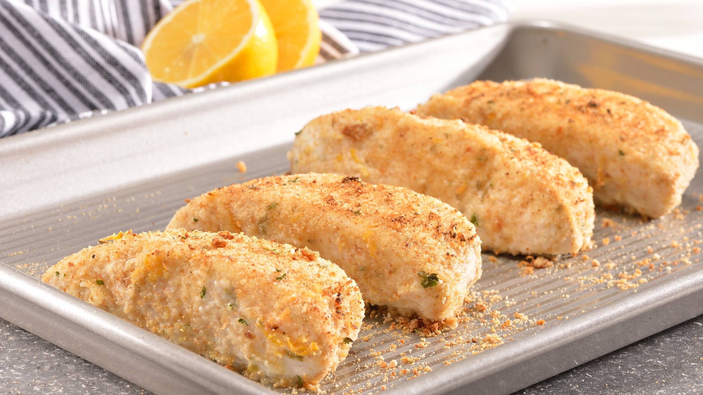 Lemon-Herb Crusted Cod
