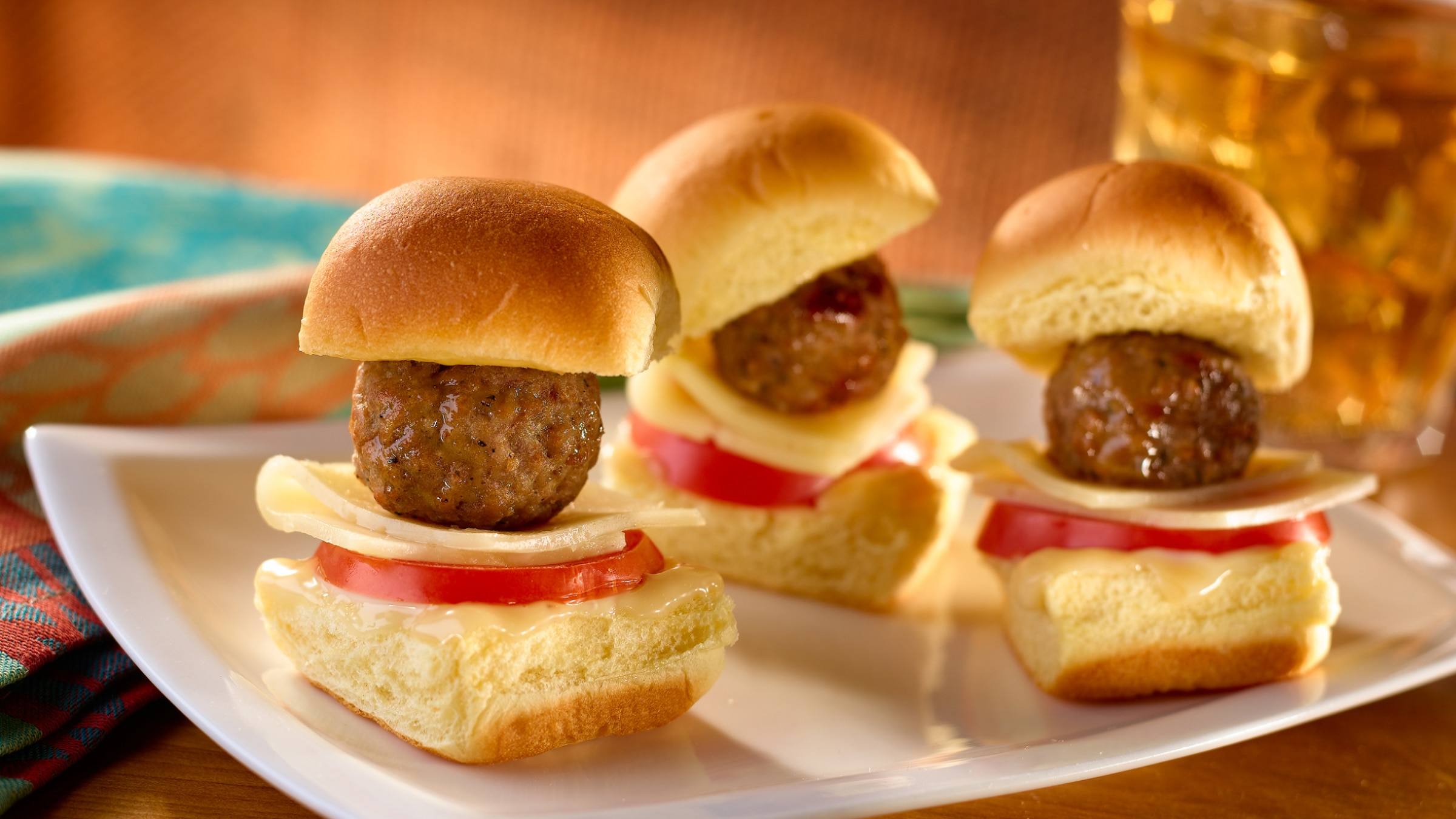 Cocktail Meatball Sliders