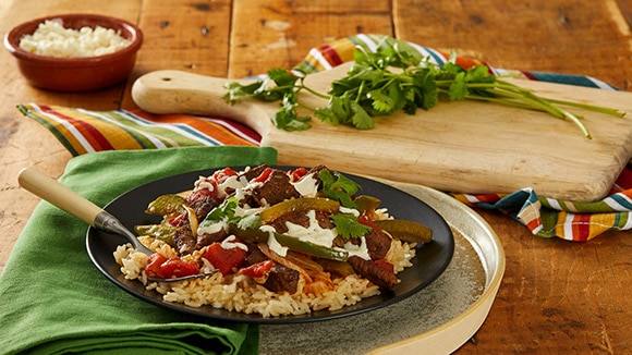 Mexican Beef Alambre